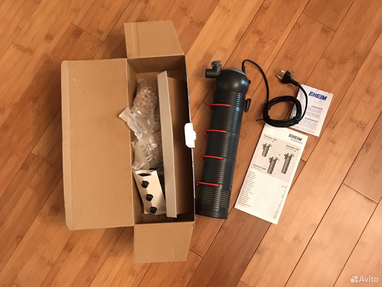 Фильтр Eheim biopower 240 внутренний