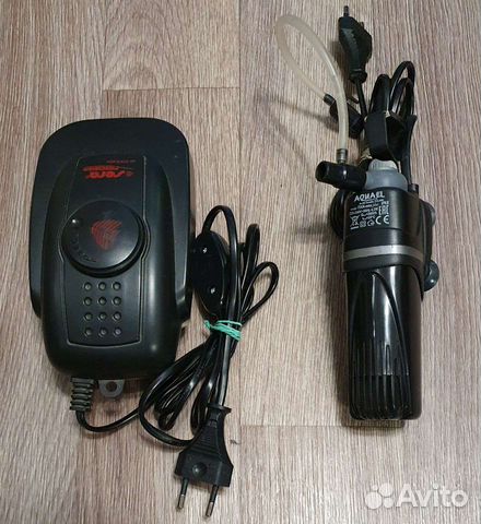 Компрессор для Аквариума + Фильтр