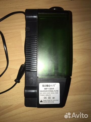 Внутренний аквариумный фильтр Sobo wp-1301 f