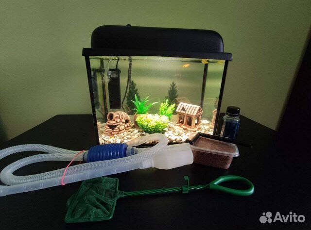 Аквариум 15 литров с полным комплектом