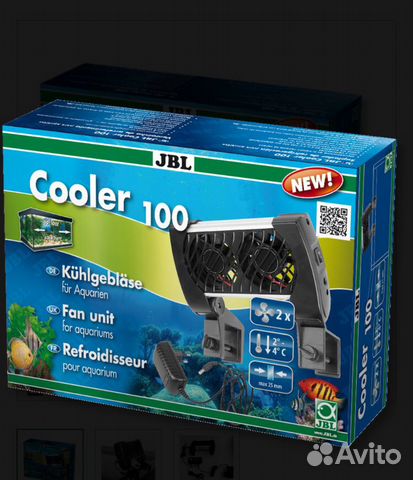 Вентилятор JBL Cooler 100 для аквариумов 60-100 л