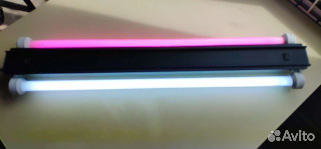 Освещение с лампами Jebo для аквариума ссб Аква