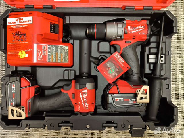 Наборы Milwaukee 3697-22 (2904 + 2953 + 2 акб 5Ач) купить в Москве ...