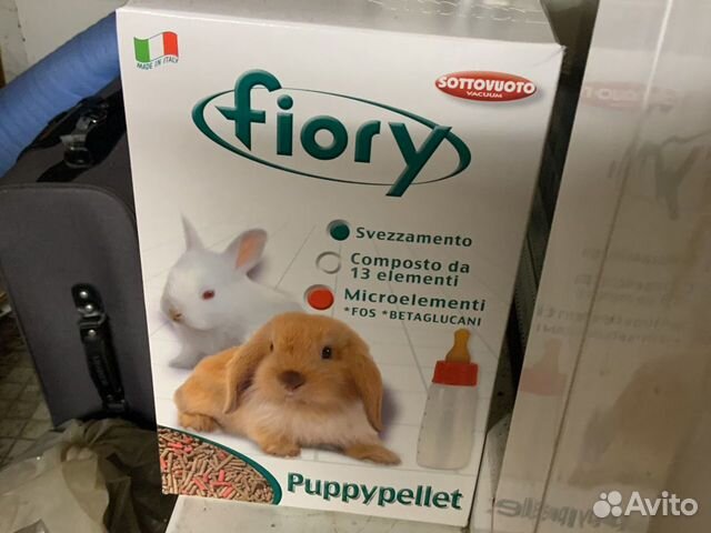 Фиори, корм для крольчат